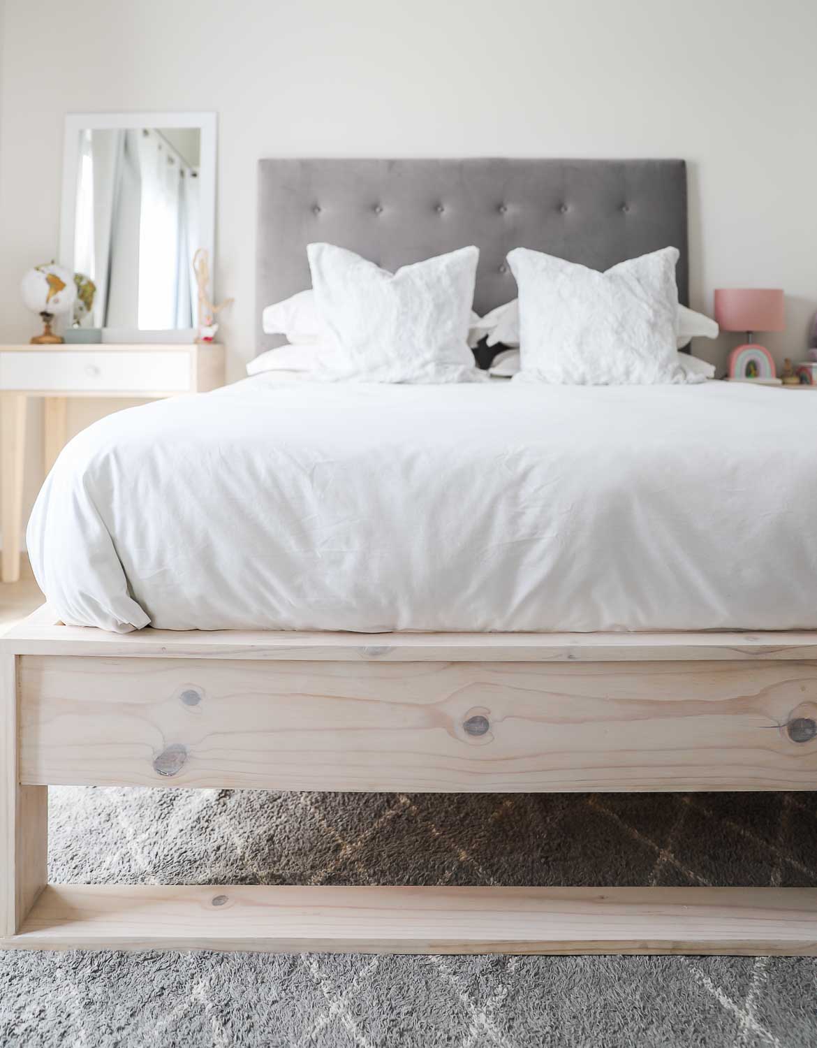 Protea pine bed base | Hand Made by Fynbossie | Solid furniture